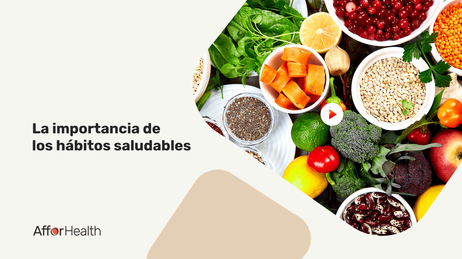 La importancia de los hábitos saludables - Affor Health | Cuidamos la ...